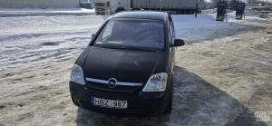 Melns Opel Meriva 2004 Radviliškis, ar dzinēja tilpumu 1.70 L un nobraukumu 250 tūkst. km par 600 €, foto  vietnē AUTOMOTO.COM.LV