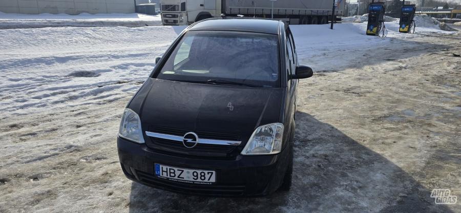 Melns Opel Meriva 2004 Radviliškis, ar dzinēja tilpumu 1.70 L un nobraukumu 250 tūkst. km par 600 €, foto 1 vietnē AUTOMOTO.COM.LV