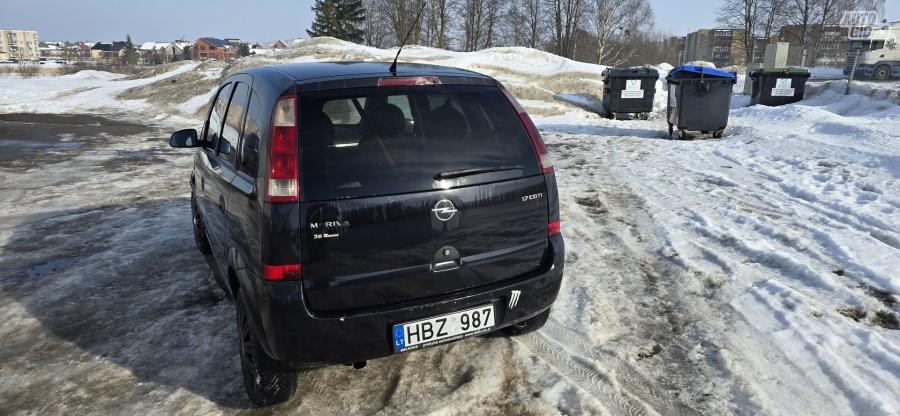 Melns Opel Meriva 2004 Radviliškis, ar dzinēja tilpumu 1.70 L un nobraukumu 250 tūkst. km par 600 €, foto 3 vietnē AUTOMOTO.COM.LV