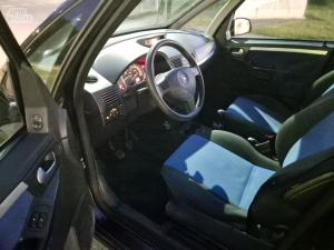 Black Opel Meriva 2004 in Siauliai, with an engine capacity of 1.70 L and mileage of 212 thousand km for 650 €, photo 8 on AUTOMOTO.COM.LV