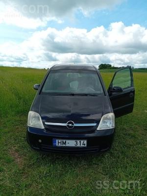 Black Opel Meriva 2004 in Dobele, with an engine capacity of 1.70 L and mileage of 0 thousand km for 640 €, photo  on AUTOMOTO.COM.LV