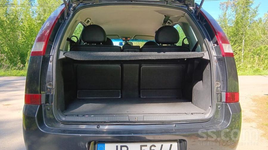 Melns Opel Meriva 2004 Jelgava, ar dzinēja tilpumu 1.70 L un nobraukumu 269 tūkst. km par 1350 €, foto 8 vietnē AUTOMOTO.COM.LV