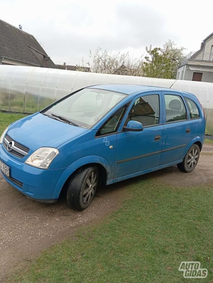 Melns Opel Meriva 2004 Prienai, ar dzinēja tilpumu 1.60 L un nobraukumu 280 tūkst. km par 399 €, foto 1 vietnē AUTOMOTO.COM.LV
