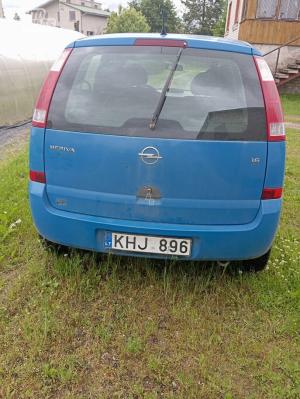 Melns Opel Meriva 2004 Prienai, ar dzinēja tilpumu 1.60 L un nobraukumu 280 tūkst. km par 399 €, foto 4 vietnē AUTOMOTO.COM.LV