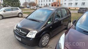 Black Opel Meriva 2005 in Riga, with an engine capacity of 1.70 L and mileage of 166 thousand km for 1500 €, photo 2 on AUTOMOTO.COM.LV