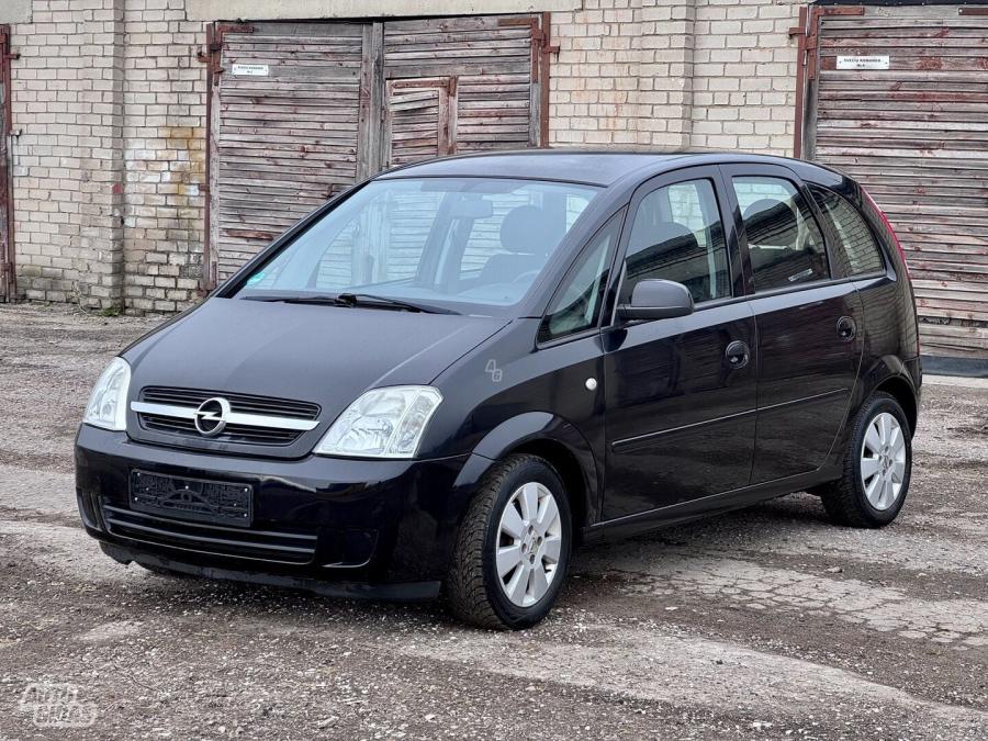 Melns Opel Meriva 2005 Kretinga, ar dzinēja tilpumu 1.60 L un nobraukumu 237 tūkst. km par 1850 €, foto 1 vietnē AUTOMOTO.COM.LV