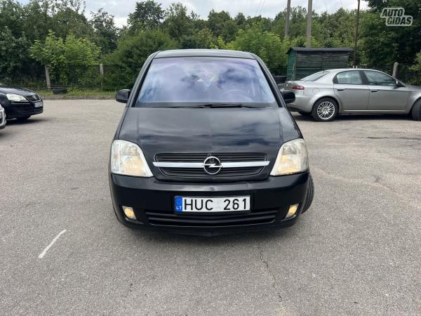 Black Opel Meriva 2005 in Siauliai, with an engine capacity of 1.70 L and mileage of 0 thousand km for 799 €, photo 3 on AUTOMOTO.COM.LV
