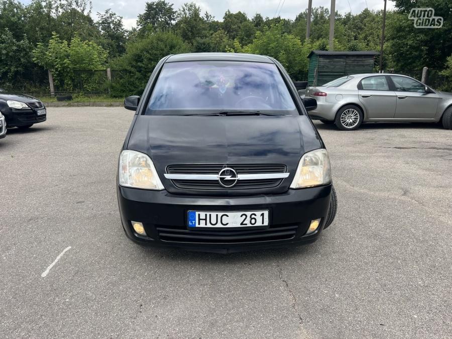 Black Opel Meriva 2005 in Siauliai, with an engine capacity of 1.70 L and mileage of 0 thousand km for 799 €, photo 4 on AUTOMOTO.COM.LV