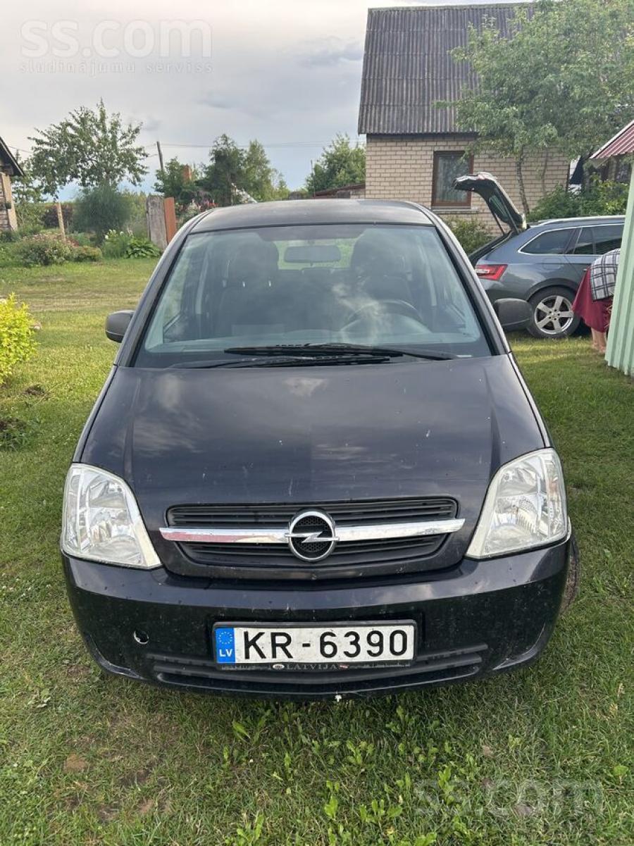 Melns Opel Meriva 2005 Daugavpils, ar dzinēja tilpumu 1.60 L un nobraukumu 323 tūkst. km par 800 €, foto 3 vietnē AUTOMOTO.COM.LV