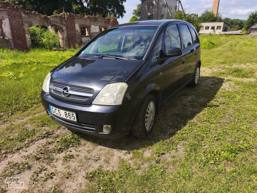Melns Opel Meriva 2005 Ignalina, ar dzinēja tilpumu 1.60 L un nobraukumu 290 tūkst. km par 949 €, foto 1 vietnē AUTOMOTO.COM.LV