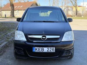 Black Opel Meriva 2006 in Silute, with an engine capacity of 1.70 L and mileage of 248 thousand km for 1100 €, photo 6 on AUTOMOTO.COM.LV