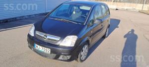 Black Opel Meriva 2006 in Riga, with an engine capacity of 1.70 L and mileage of 298 thousand km for 800 €, photo 3 on AUTOMOTO.COM.LV