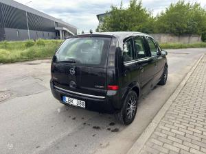 Black Opel Meriva 2006 in Vilnius, with an engine capacity of 1.69 L and mileage of 284 thousand km for 750 €, photo 4 on AUTOMOTO.COM.LV