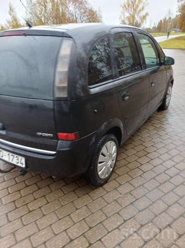 Melns Opel Meriva 2007 Gulbene, ar dzinēja tilpumu 1.70 L un nobraukumu 279 tūkst. km par 750 €, foto 2 vietnē AUTOMOTO.COM.LV