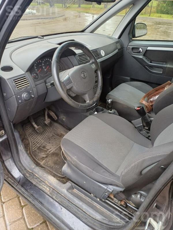 Melns Opel Meriva 2007 Gulbene, ar dzinēja tilpumu 1.70 L un nobraukumu 279 tūkst. km par 750 €, foto 3 vietnē AUTOMOTO.COM.LV