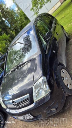 Melns Opel Meriva 2007 Ogre, ar dzinēja tilpumu 1.60 L un nobraukumu 260 tūkst. km par 200 €, foto  vietnē AUTOMOTO.COM.LV