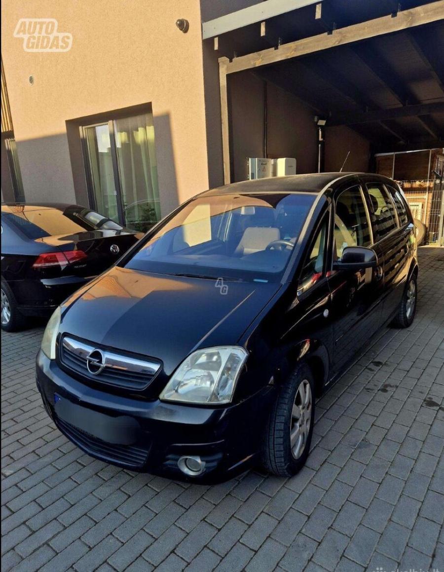 Melns Opel Meriva 2008 Viļņa, ar dzinēja tilpumu 1.20 L un nobraukumu 154 tūkst. km par 1000 €, foto 3 vietnē AUTOMOTO.COM.LV
