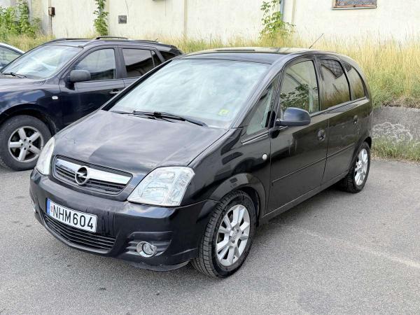 Melns Opel Meriva 2008 Viļņa, ar dzinēja tilpumu 1.60 L un nobraukumu 2 tūkst. km par 699 €, foto 1 vietnē AUTOMOTO.COM.LV