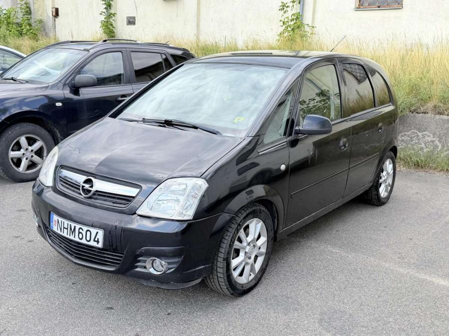 Melns Opel Meriva 2008 Viļņa, ar dzinēja tilpumu 1.60 L un nobraukumu 2 tūkst. km par 699 €, foto 1 vietnē AUTOMOTO.COM.LV