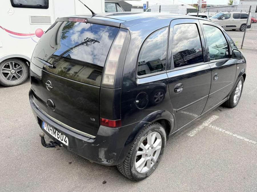 Melns Opel Meriva 2008 Viļņa, ar dzinēja tilpumu 1.60 L un nobraukumu 2 tūkst. km par 699 €, foto 4 vietnē AUTOMOTO.COM.LV