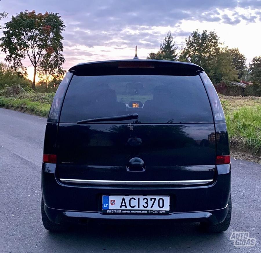 Melns Opel Meriva 2009 Viļņa, ar dzinēja tilpumu 1.60 L un nobraukumu 239 tūkst. km par 3300 €, foto 7 vietnē AUTOMOTO.COM.LV