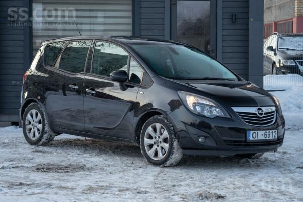 Melns Opel Meriva 2010 Liepāja, ar dzinēja tilpumu 1.70 L un nobraukumu 251 tūkst. km par 3500 €, foto 1 vietnē AUTOMOTO.COM.LV