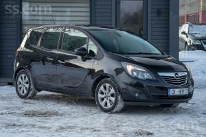 Melns Opel Meriva 2010 Liepāja, ar dzinēja tilpumu 1.70 L un nobraukumu 251 tūkst. km par 3500 €, foto  vietnē AUTOMOTO.COM.LV