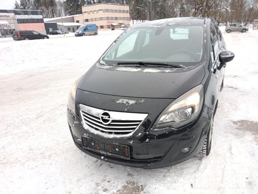 Melns Opel Meriva 2011 Madona, ar dzinēja tilpumu 1.70 L un nobraukumu 196 tūkst. km par 3950 €, foto 1 vietnē AUTOMOTO.COM.LV