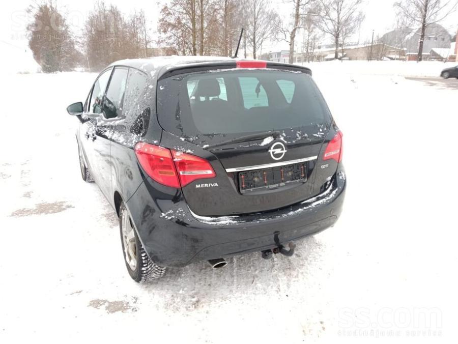 Melns Opel Meriva 2011 Madona, ar dzinēja tilpumu 1.70 L un nobraukumu 196 tūkst. km par 3950 €, foto 5 vietnē AUTOMOTO.COM.LV