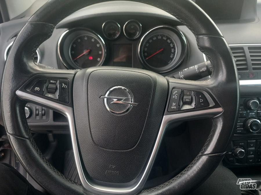 Black Opel Meriva 2011 in Vilnius, with an engine capacity of 1.40 L and mileage of 248 thousand km for 3600 €, photo 20 on AUTOMOTO.COM.LV
