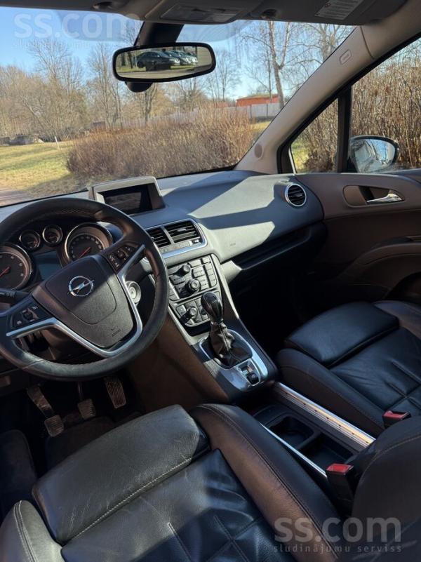 Melns Opel Meriva 2011 Kuldīga, ar dzinēja tilpumu 1.70 L un nobraukumu 275 tūkst. km par 2700 €, foto 8 vietnē AUTOMOTO.COM.LV