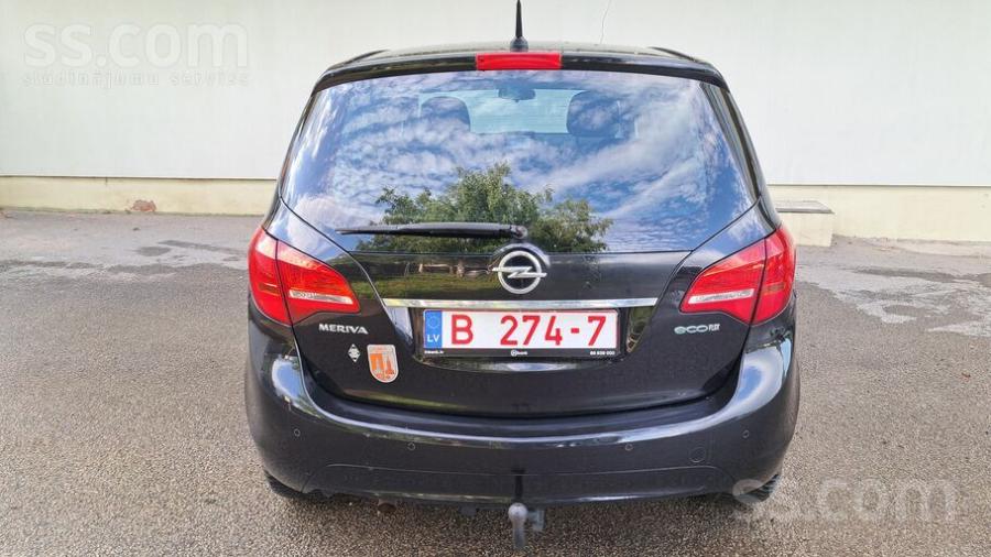 Melns Opel Meriva 2011 Ogre, ar dzinēja tilpumu 1.40 L un nobraukumu 169 tūkst. km par 4999 €, foto 14 vietnē AUTOMOTO.COM.LV