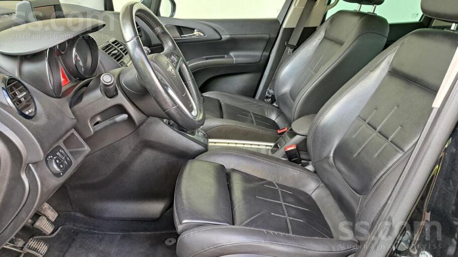 Melns Opel Meriva 2011 Ogre, ar dzinēja tilpumu 1.40 L un nobraukumu 169 tūkst. km par 4999 €, foto 28 vietnē AUTOMOTO.COM.LV