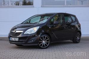 Black Opel Meriva 2011 in Riga, with an engine capacity of 1.70 L and mileage of 205 thousand km for 2995 €, photo  on AUTOMOTO.COM.LV