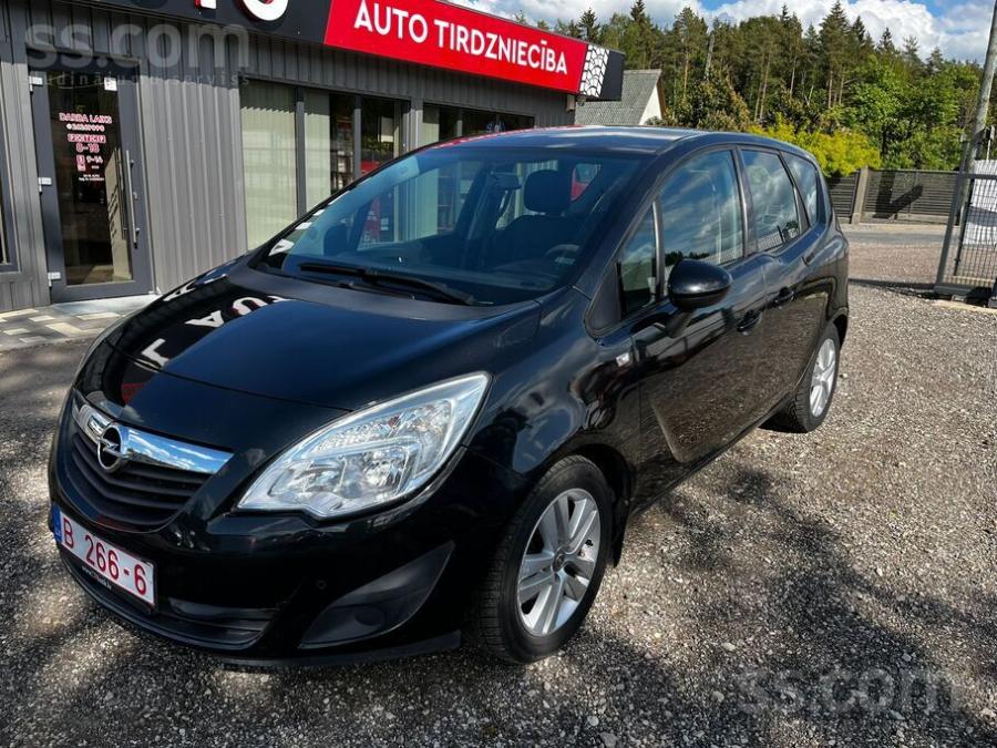 Black Opel Meriva 2012 in Valmiera, with an engine capacity of 1.40 L and mileage of 0 thousand km for 1500 €, photo 1 on AUTOMOTO.COM.LV