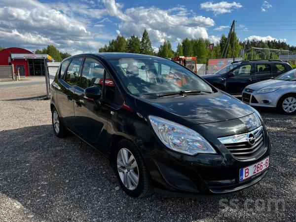 Black Opel Meriva 2012 in Valmiera, with an engine capacity of 1.40 L and mileage of 0 thousand km for 1500 €, photo 7 on AUTOMOTO.COM.LV