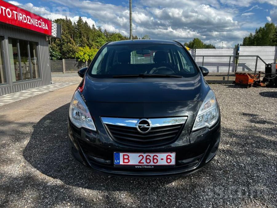 Black Opel Meriva 2012 in Valmiera, with an engine capacity of 1.40 L and mileage of 0 thousand km for 1500 €, photo 8 on AUTOMOTO.COM.LV
