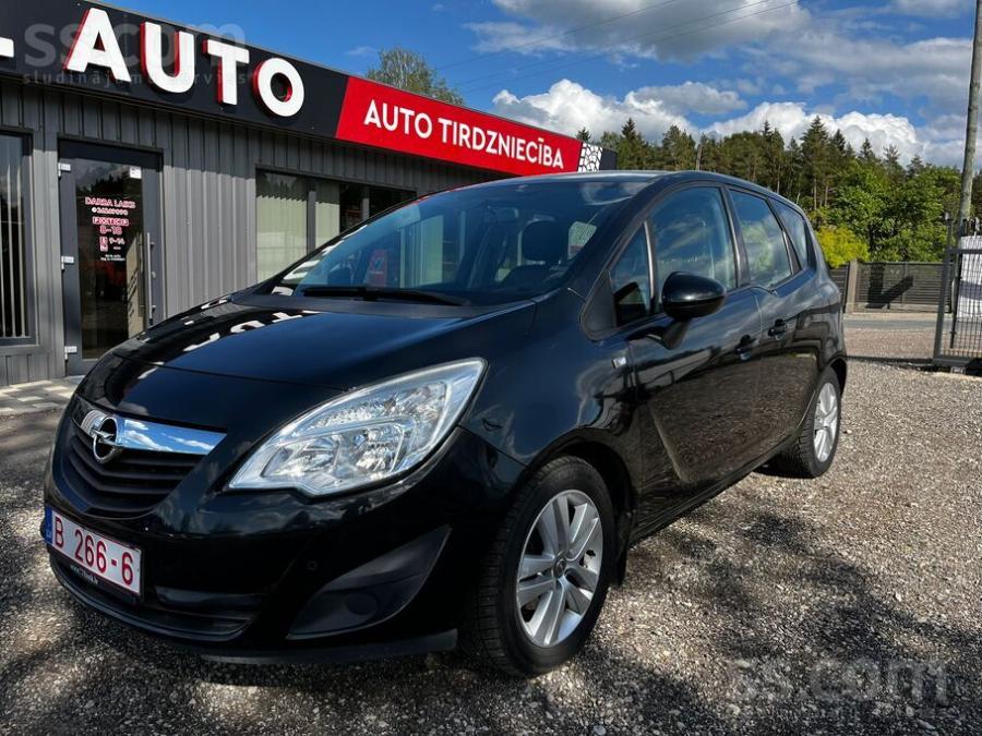 Black Opel Meriva 2012 in Valmiera, with an engine capacity of 1.40 L and mileage of 0 thousand km for 1500 €, photo 9 on AUTOMOTO.COM.LV