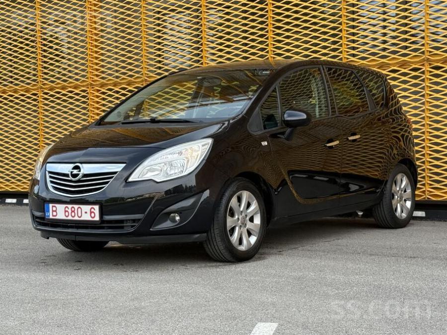 Melns Opel Meriva 2012 Ogre, ar dzinēja tilpumu 1.60 L un nobraukumu 130 tūkst. km par 5995 €, foto 3 vietnē AUTOMOTO.COM.LV