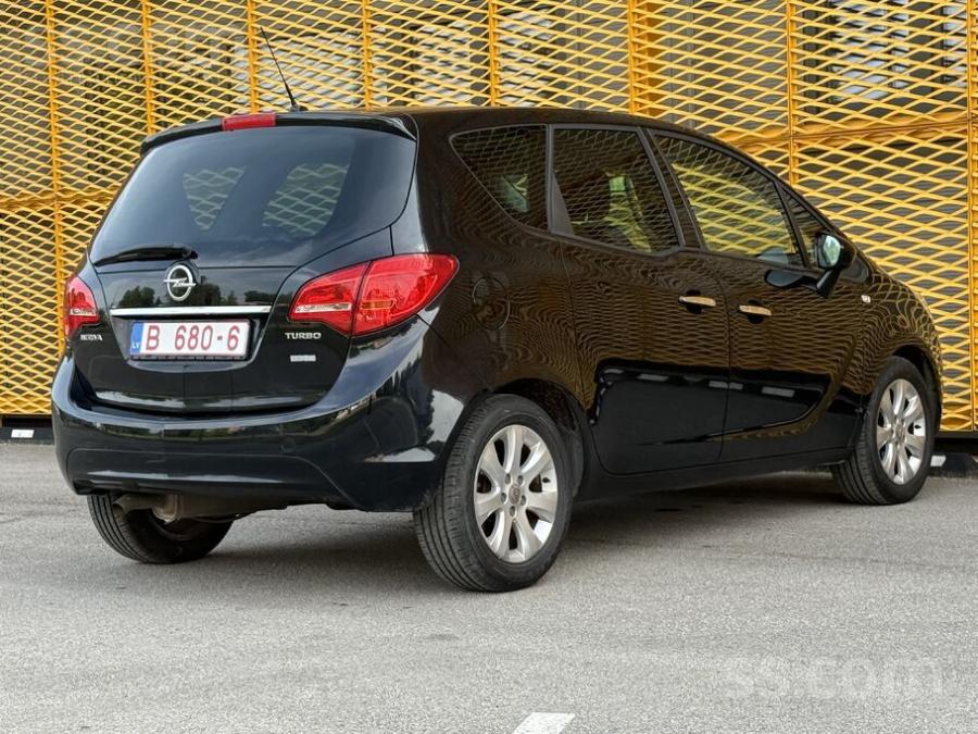 Melns Opel Meriva 2012 Ogre, ar dzinēja tilpumu 1.60 L un nobraukumu 130 tūkst. km par 5995 €, foto 5 vietnē AUTOMOTO.COM.LV