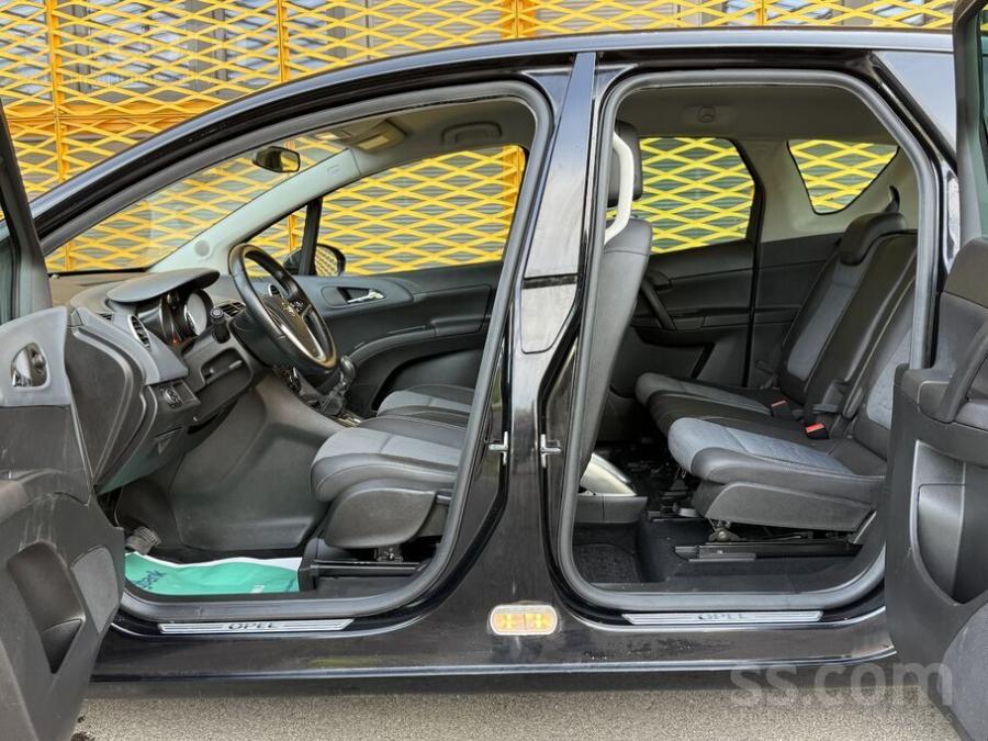 Melns Opel Meriva 2012 Ogre, ar dzinēja tilpumu 1.60 L un nobraukumu 130 tūkst. km par 5995 €, foto 9 vietnē AUTOMOTO.COM.LV