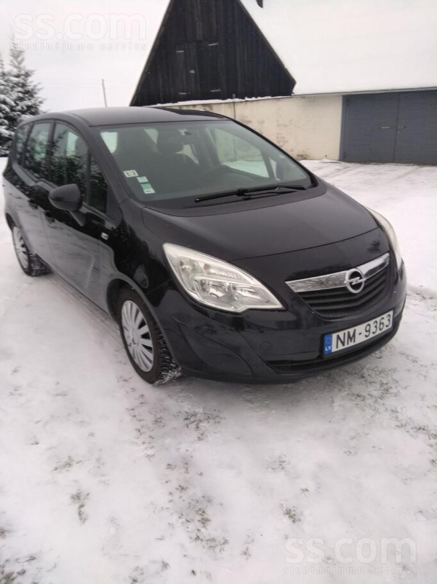 Melns Opel Meriva 2012 Liepāja, ar dzinēja tilpumu 1.70 L un nobraukumu 217 tūkst. km par 4650 €, foto 1 vietnē AUTOMOTO.COM.LV