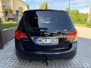 Black Opel Meriva 2012 in Alytus, with an engine capacity of 1.70 L and mileage of 257 thousand km for 3900 €, photo 12 on AUTOMOTO.COM.LV