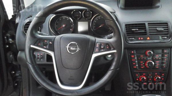 Melns Opel Meriva 2012 Ogre, ar dzinēja tilpumu 1.40 L un nobraukumu 188 tūkst. km par 4590 €, foto 4 vietnē AUTOMOTO.COM.LV