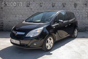 Melns Opel Meriva 2012 Liepāja, ar dzinēja tilpumu 1.30 L un nobraukumu 311 tūkst. km par 3300 €, foto  vietnē AUTOMOTO.COM.LV
