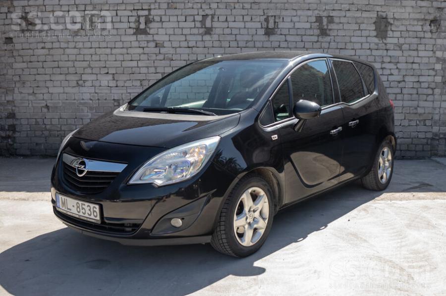 Melns Opel Meriva 2012 Liepāja, ar dzinēja tilpumu 1.30 L un nobraukumu 311 tūkst. km par 3300 €, foto 1 vietnē AUTOMOTO.COM.LV