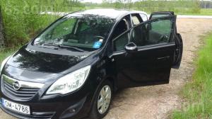 Black Opel Meriva 2012 in Ogre, with an engine capacity of 1.40 L and mileage of 189 thousand km for 4390 €, photo  on AUTOMOTO.COM.LV