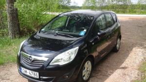 Black Opel Meriva 2012 in Ogre, with an engine capacity of 1.40 L and mileage of 189 thousand km for 4390 €, photo 6 on AUTOMOTO.COM.LV