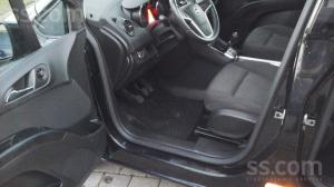 Black Opel Meriva 2012 in Ogre, with an engine capacity of 1.40 L and mileage of 189 thousand km for 4390 €, photo 20 on AUTOMOTO.COM.LV