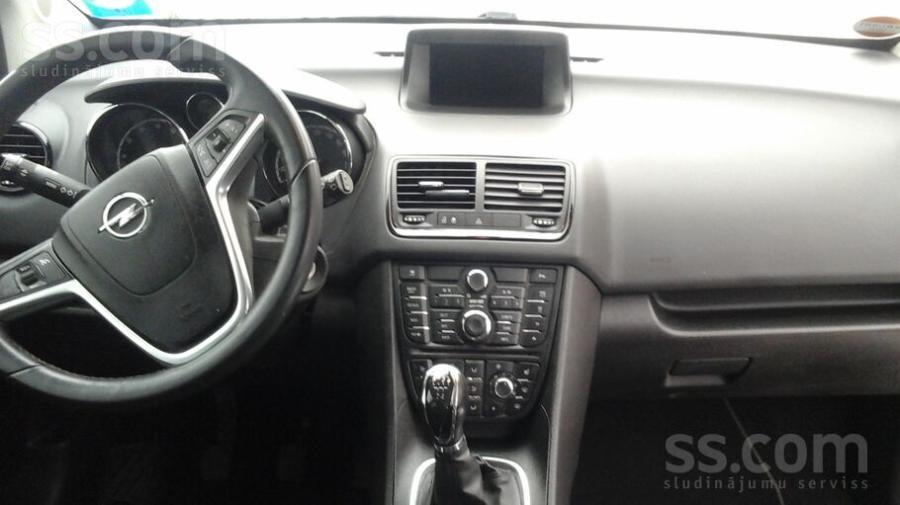 Black Opel Meriva 2012 in Ogre, with an engine capacity of 1.40 L and mileage of 189 thousand km for 4390 €, photo 25 on AUTOMOTO.COM.LV